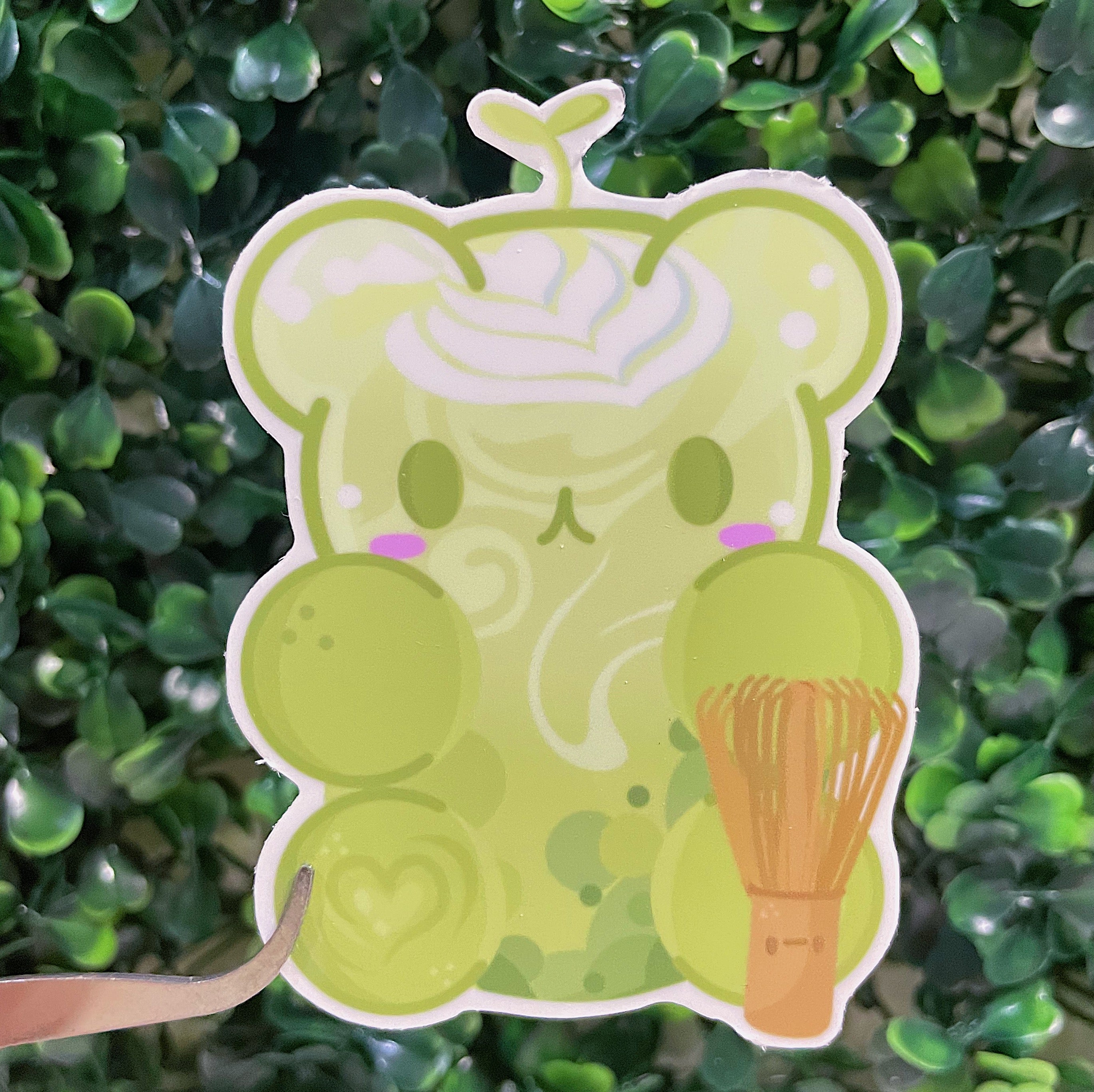 Matcha Gummy Bear - Sprout – Sugarspaceart